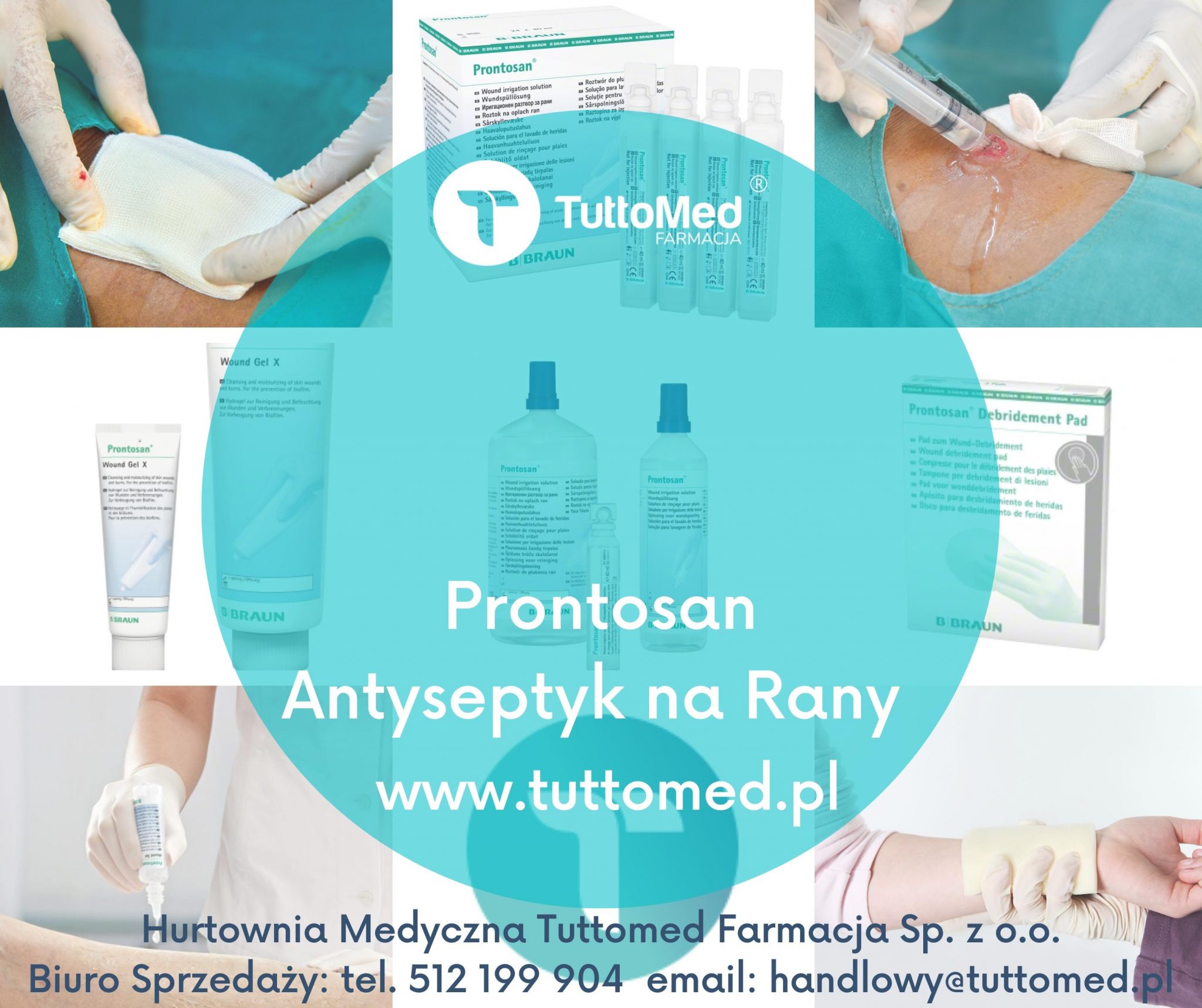 Prontosan Antyseptyk na Rany - Tuttomed Farmacja