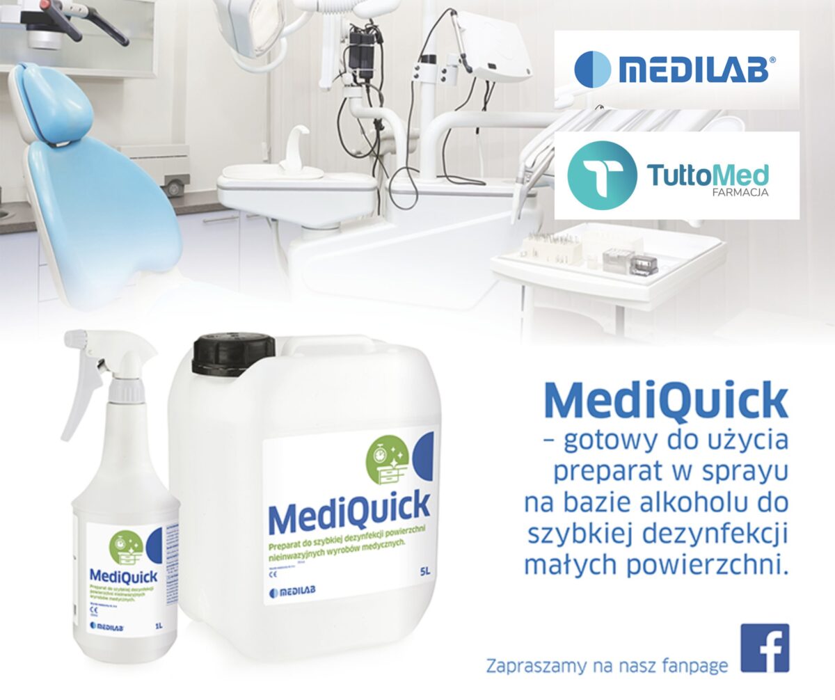 MediQuick - Szybka i Skuteczna Dezynfekcja Powierzchni - Tuttomed Farmacja